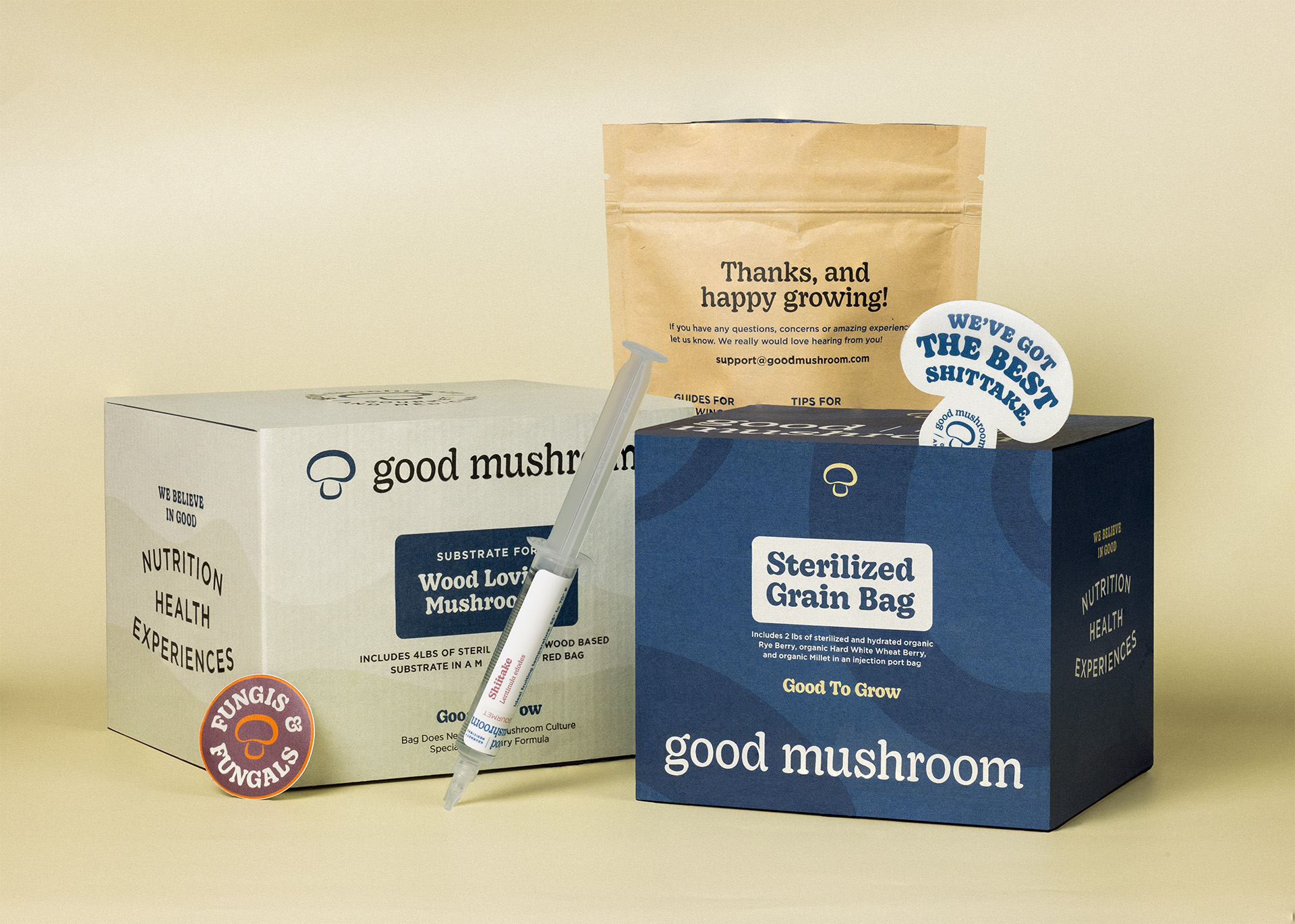 Beginner Friendly Mushroom Grow Kit | Good Mushroom